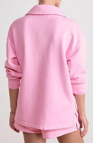 Vineyard Vines Polo Style Sweatshirt - Cotton Candy