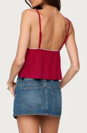 EDIKTED Kellyn Babydoll Camisole
