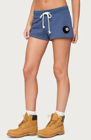 EDIKTED Billiard Drawstring Shorts