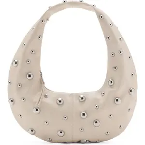 Mango Stud Detail Shoulder Bag