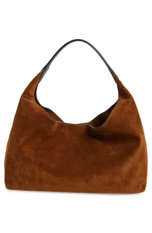 Madewell The Mylie Suede Shoulder Bag - Russet Multi