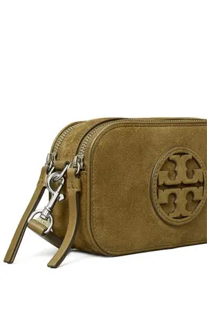 Tory Burch Mini Miller Suede Crossbody Bag