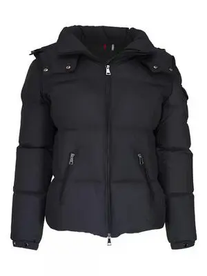 Moncler Fourmines Hooded Quilted Jacket - Black