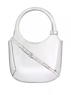 COURREGES Metallic Shoulder Bag - Grey