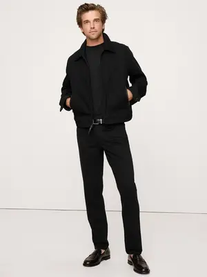 Banana Republic Athletic Traveler Pant - Black