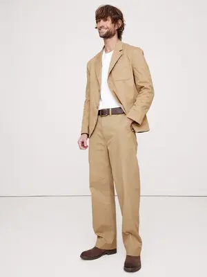 Banana Republic Relaxed Stretch Chino - Khaki Beige