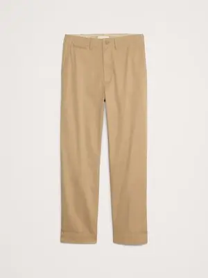 Banana Republic Relaxed Stretch Chino - Khaki Beige