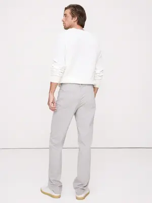 Banana Republic Straight Traveler Pant - Light Gray
