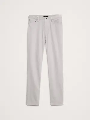 Banana Republic Straight Traveler Pant - Light Gray
