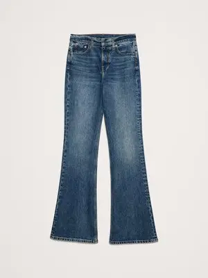 Banana Republic High-rise Bootcut Jean - Medium Wash