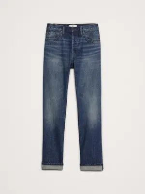 Banana Republic Straight Selvedge Jean - Medium Wash