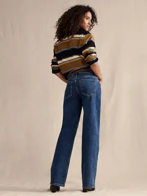 Banana Republic Mid-rise 90s Loose Jean - Medium Wash