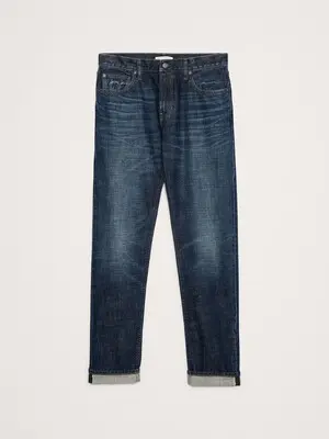 Banana Republic Slim Selvedge Jean - Dark Vintage Wash