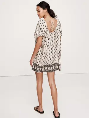 Banana Republic Viscose-linen Mini Dress