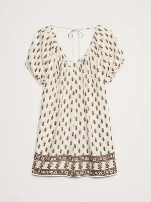 Banana Republic Viscose-linen Mini Dress