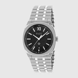Gucci 25h Automatic Watch - Black
