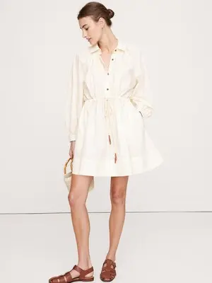 Cotton Poplin Shirtdresses