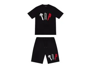 Trapstar Trp Shorts Set - Black/infrared