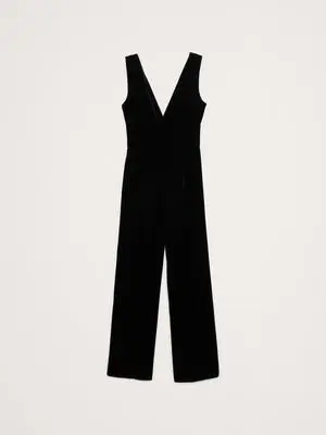 Banana Republic Velvet Jumpsuit