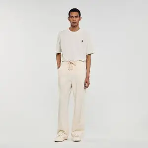Sandro Wide Leg Pants For Men