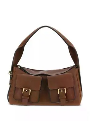 Mulberry Maggie Leather Shoulder Bag - Brown