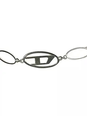 DIESEL® Logo-plaque Side-ring Bikini Bottom - Red