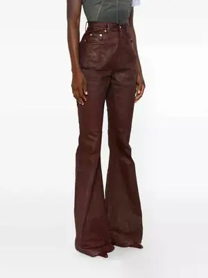 Rick Owens Bolan Wax-coated Jeans