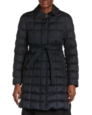 Women's Belted Puffer Coats
