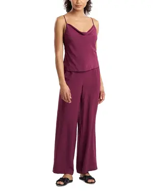 Natori Sleek Cami Pajama Set - Cherry Lacquer
