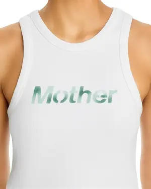 MOTHER The Chin Up Crop Tank