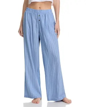 Honeydew Intimates Hangout Pajama Pants Chambray Stripe