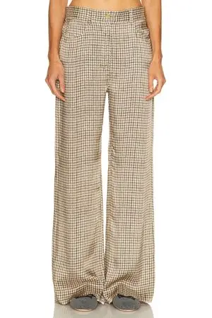 Acne Studios Checks Pants For Women