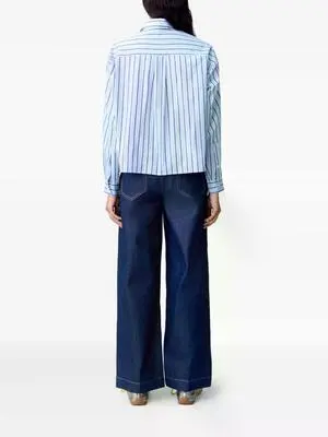 Claudie Pierlot Oversized Striped Shirt