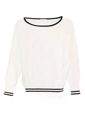 Liu Jo Boat Neck Sweaters For Women