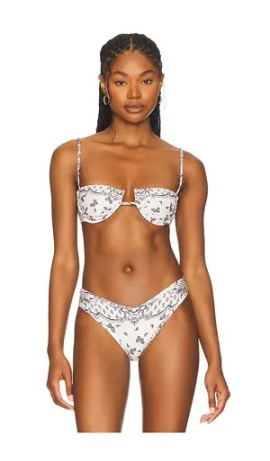 MONTCE Simonette Bikini Top - Ivy Bandana