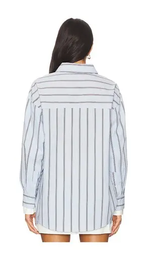 Line & Dot Leia Shirt - Blue Multi