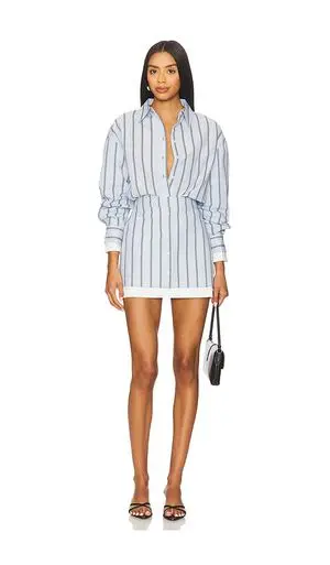 Line & Dot Leia Shirt - Blue Multi