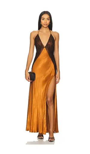 Bardot Button Detailed Evening Dresses