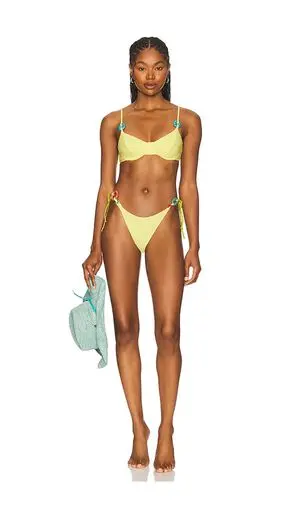 Yllw Maeve Charm Bikini Top