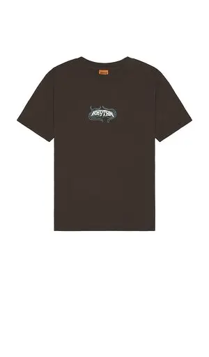 RHYTHM Dos Soles Vintage Tee In Black