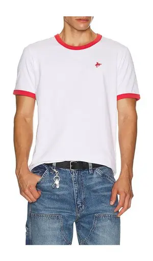 LEVI'S Retro Ringer Tee In White