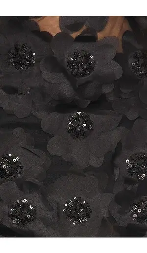 BRONX BANCO Rosalie Noir Maxi Dress