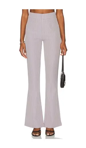 ALL THE WAYS Rowena Pant - Grey Stripe