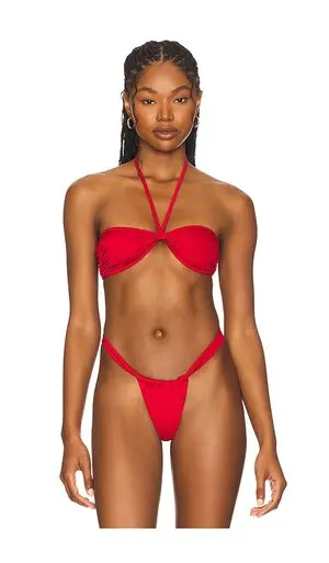 Lioness Paradiso Bikini Top - Cherry