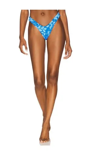 Lioness X Ramirez Bikini Bottom - Blue Floral