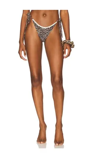 Lioness X Rio Tie Bikini Bottom - Leopard