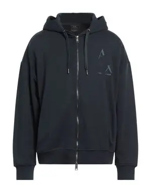 Armani Exchange Cotton Blend Terry Zip-up Hoodie