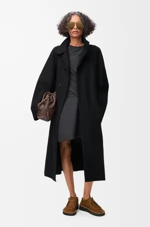 Loewe Belted Wool And Cashmere Coat