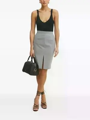 Luisa Spagnoli Pencil Split-front Skirt