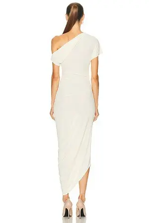 EAVES Lian Twist Midi Dress